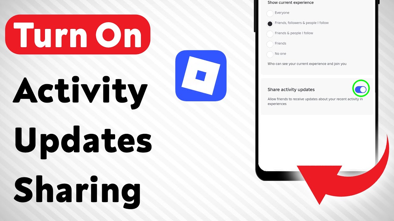 How to Turn On Activity Updates Sharing on Roblox (Updated) - YouTube
