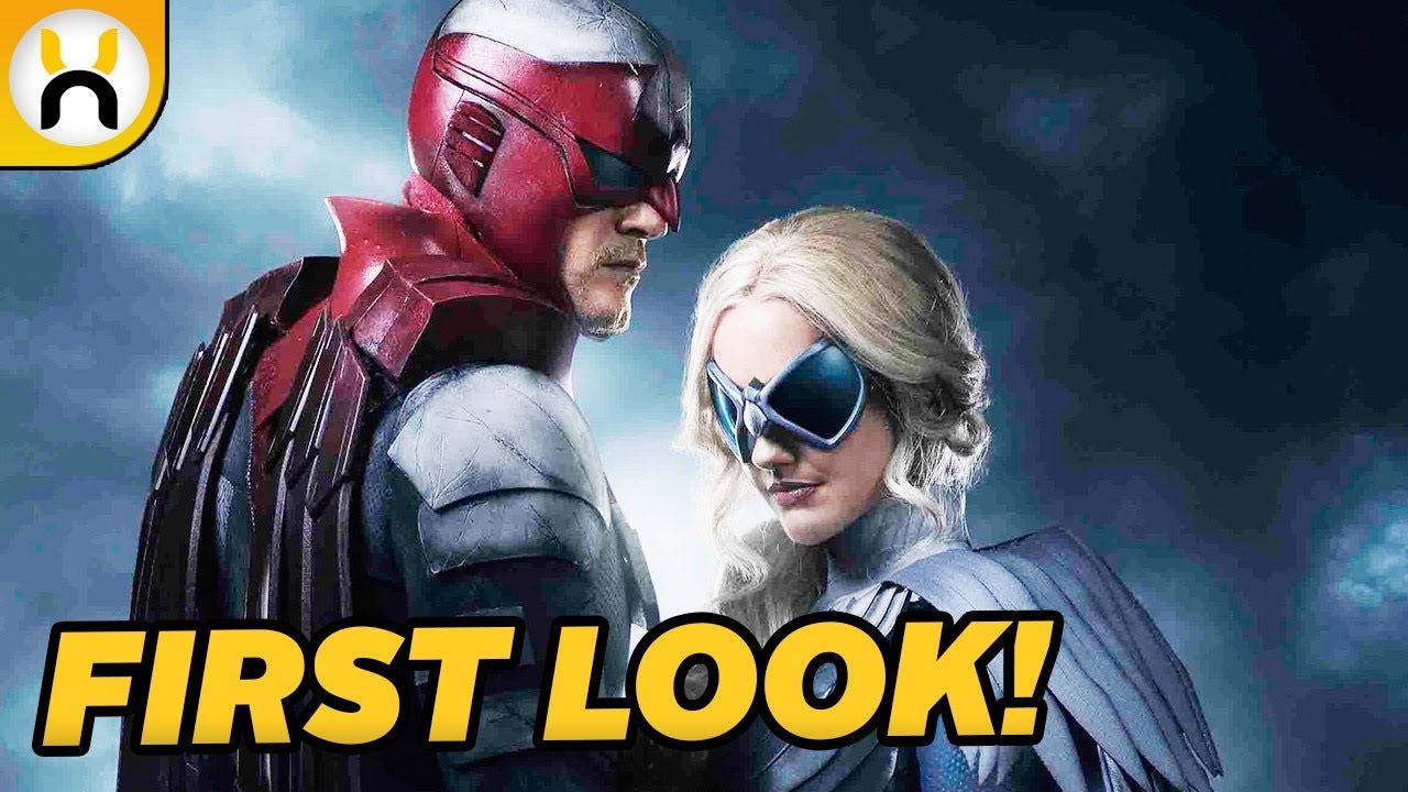 FIRST LOOK at Hawk and Dove from TITANS - YouTube