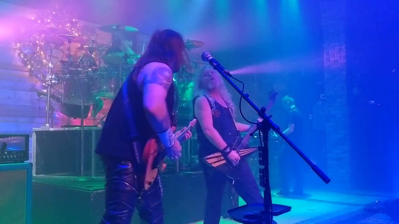 Lillian Axe 3/2/19 Star Spangled Banner Steve Blaze Solo & Take The ...