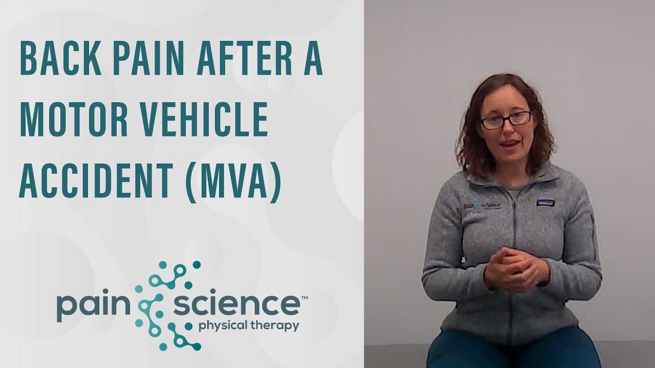 Back Pain After a Motor Vehicle Accident (MVA) - YouTube