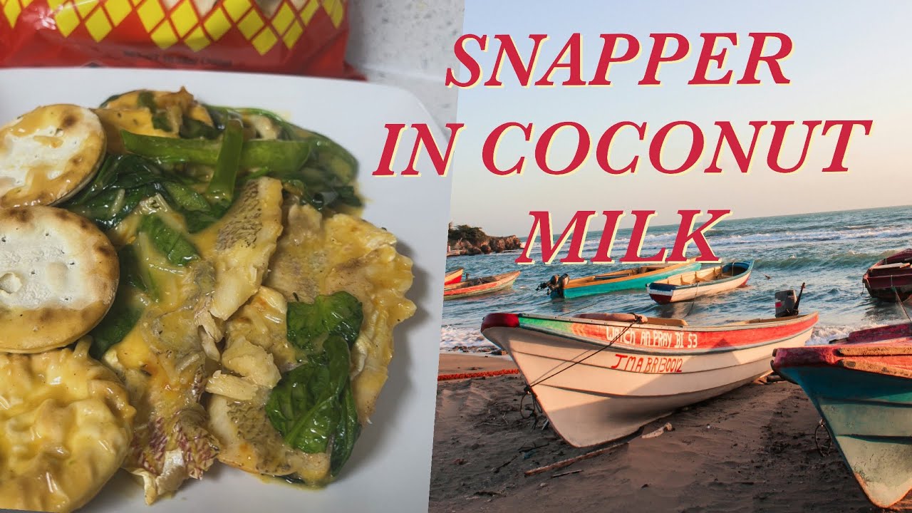 RED SNAPPER IN COCONUT MILK BY CHEF - YouTube