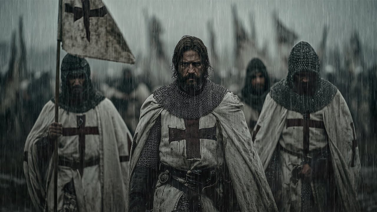 Powerful Chants of the Templar Knights During the Siege of the Castle ...