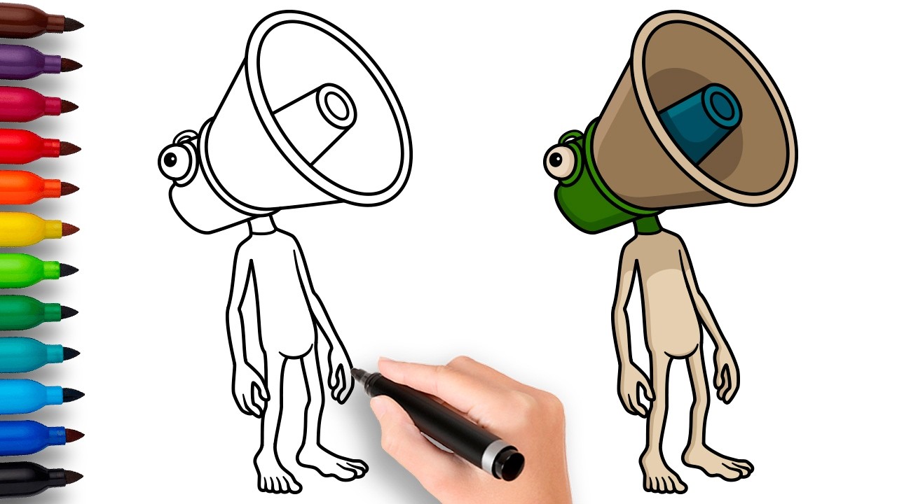 COMO DESENHAR o PEPEPEPE SAHUR | Italian Brainrot Animals - passo a ...