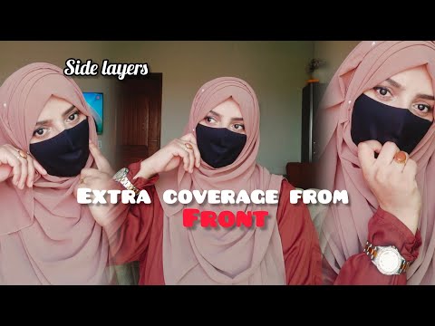 Hijab Style for Heavy Chest | Plus Size Hijab Tutorial for Full Coverage