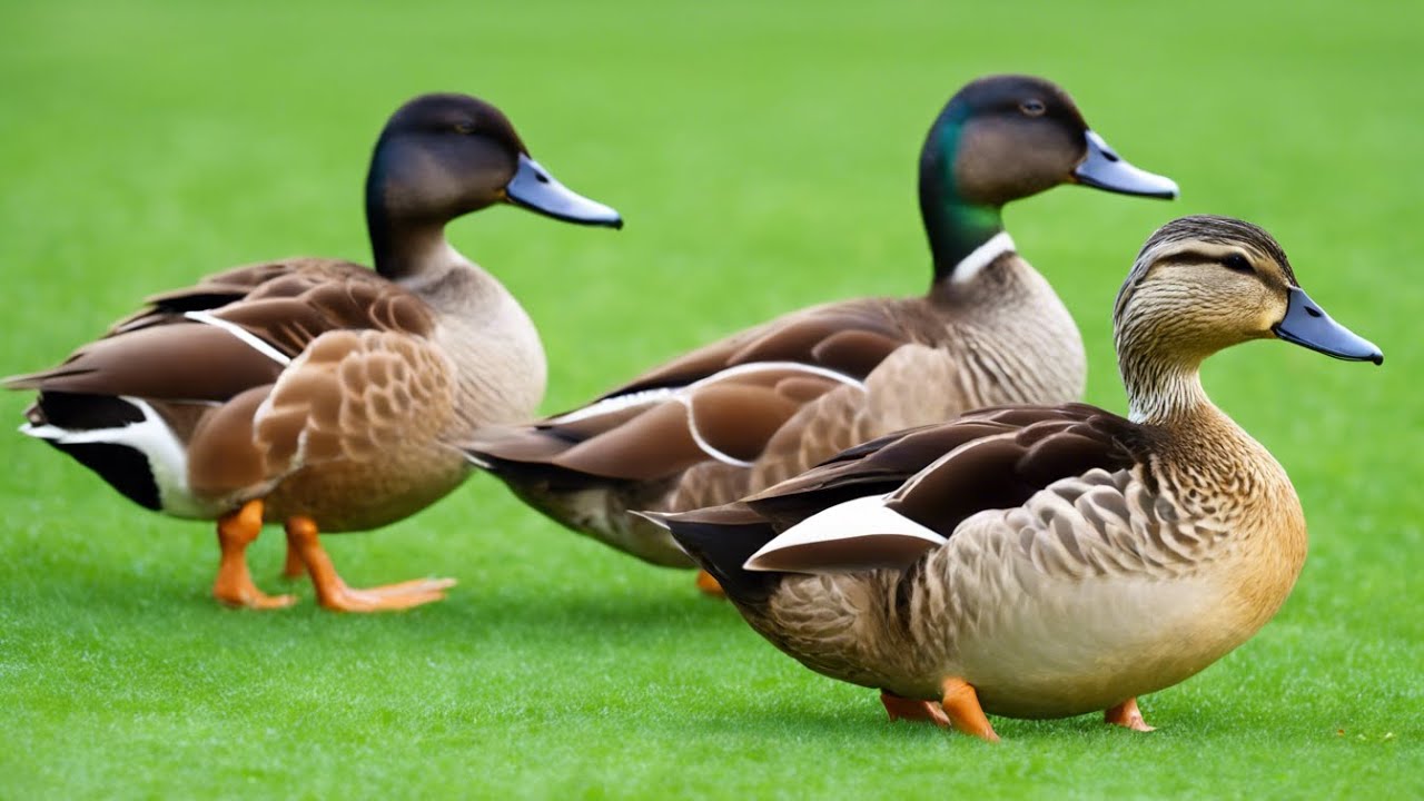 DUCKS FARM DUCK DUCKS QUACKING LOUDLY SOUND - YouTube