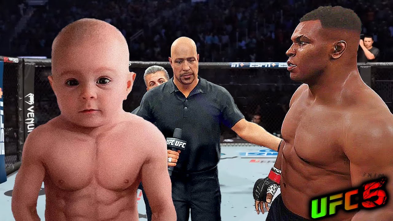Mike Tyson vs. Big Baby (EA sports UFC 5) - YouTube