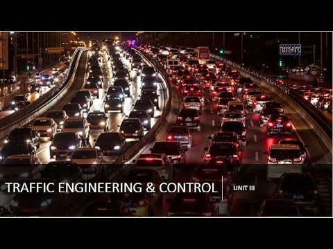 Transportation Engineering 3.1 (Introduction to Traffic Engineering ...