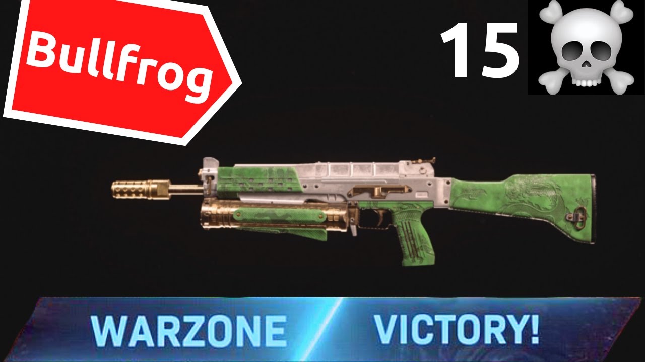 15 KILLS avec cette CLASSE BULLFROG (Call Of Duty Warzone) - YouTube