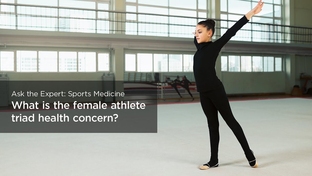 What is the female athlete triad health concern? - YouTube
