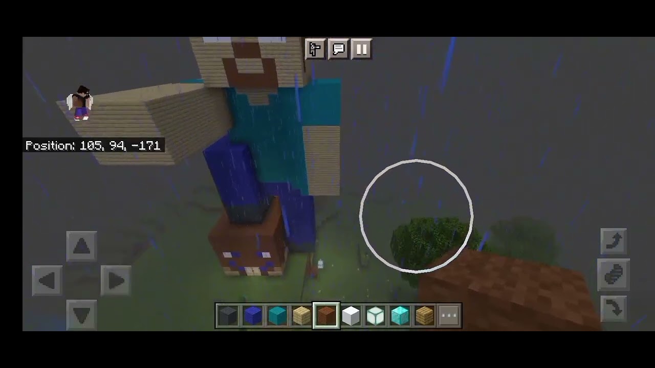 Minecraft herobrine statue - YouTube
