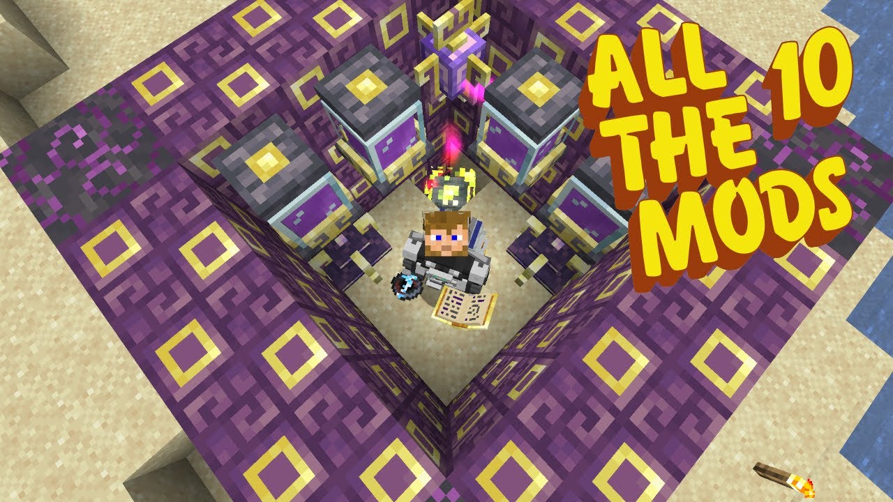 All The Mods 10 (ATM10) - Ep 46 - Easy Lightning Upgrade Orbs! - YouTube