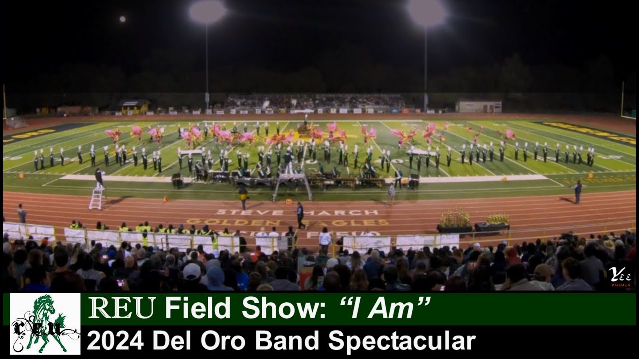 2024 Del Oro Band Spectacular: REU Field Show "I Am" - YouTube