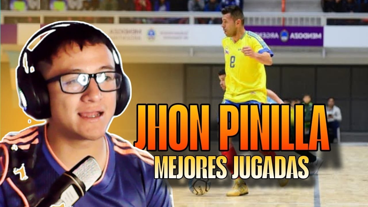 REACCIONANDO A LAS MEJORES JUGADAS DE JHON PINILLA - YouTube