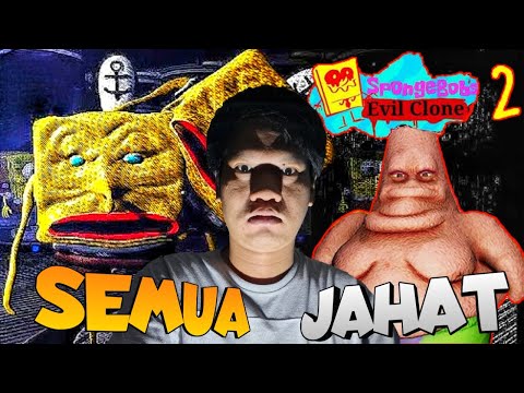 GG PARAH! SEMUA SPONGEBOB EXE ADA DISINI!! UNIVERSE MEREKA BERSATU!! SpongeBob's Evil Clone 2