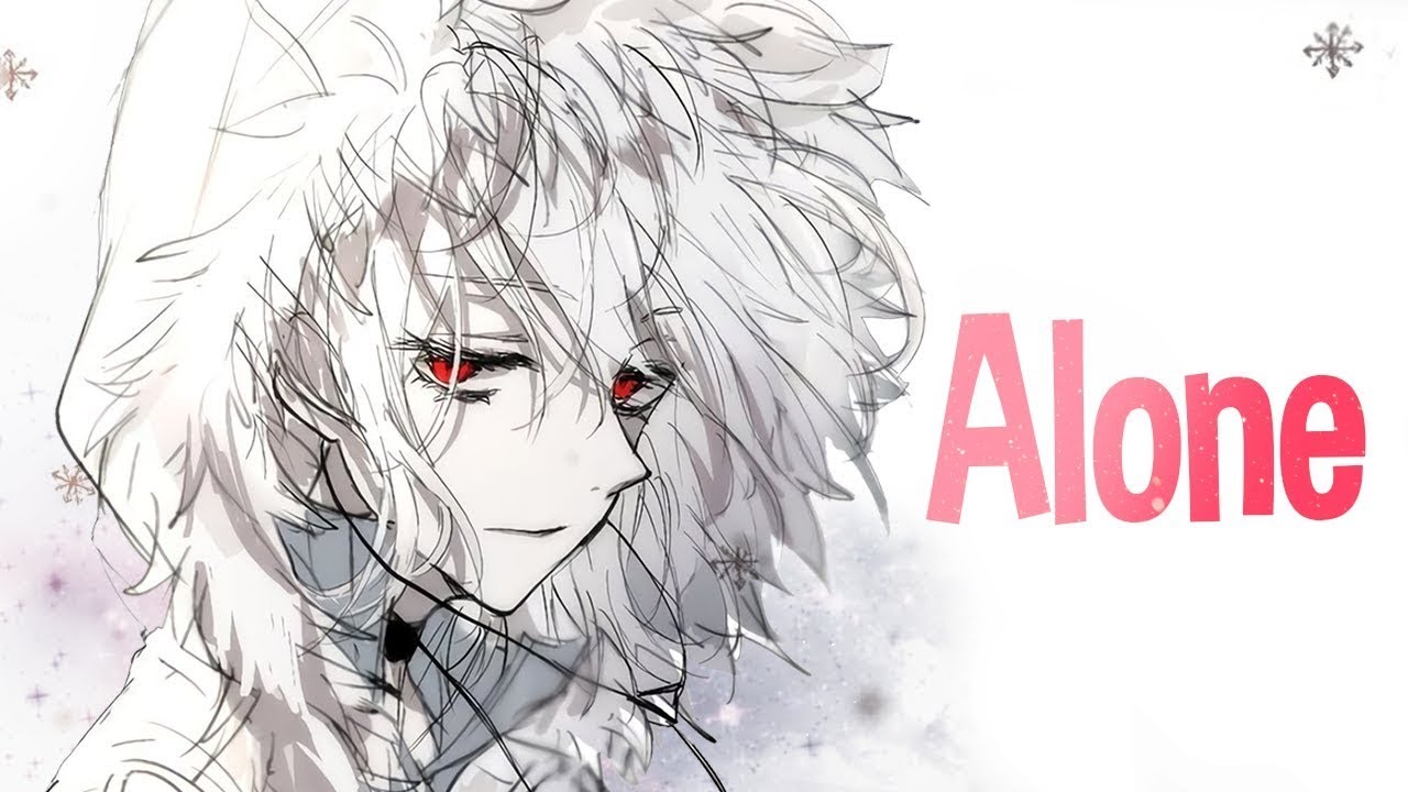 1 HOUR Nightcore - Alone (Lyrics) - YouTube