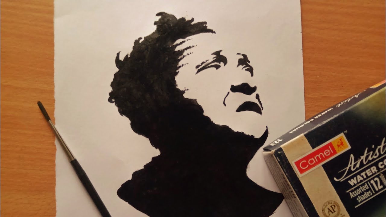 A Tribute to Bishnu Rabha//water colour portrait//bishnu prasad rabha ...