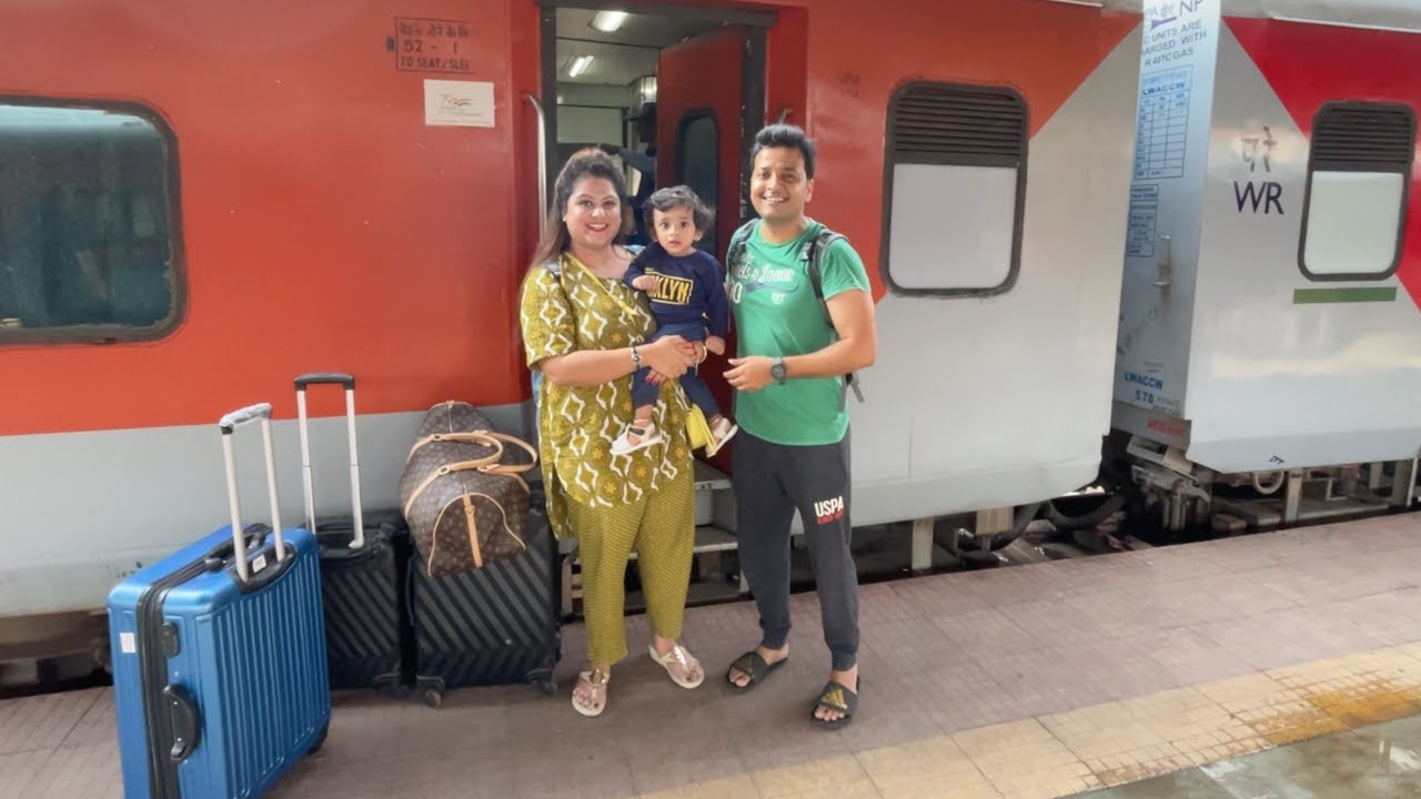 Simba's First Ever Train Journey 👶 | Travelling from Kolkata to.. - YouTube