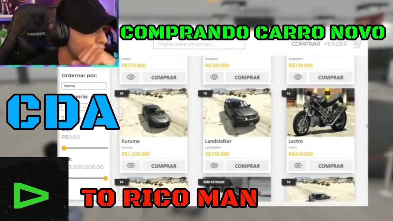 CONOR COMPRANDO SEU 1° CARRO!!! | GTA RP - YouTube