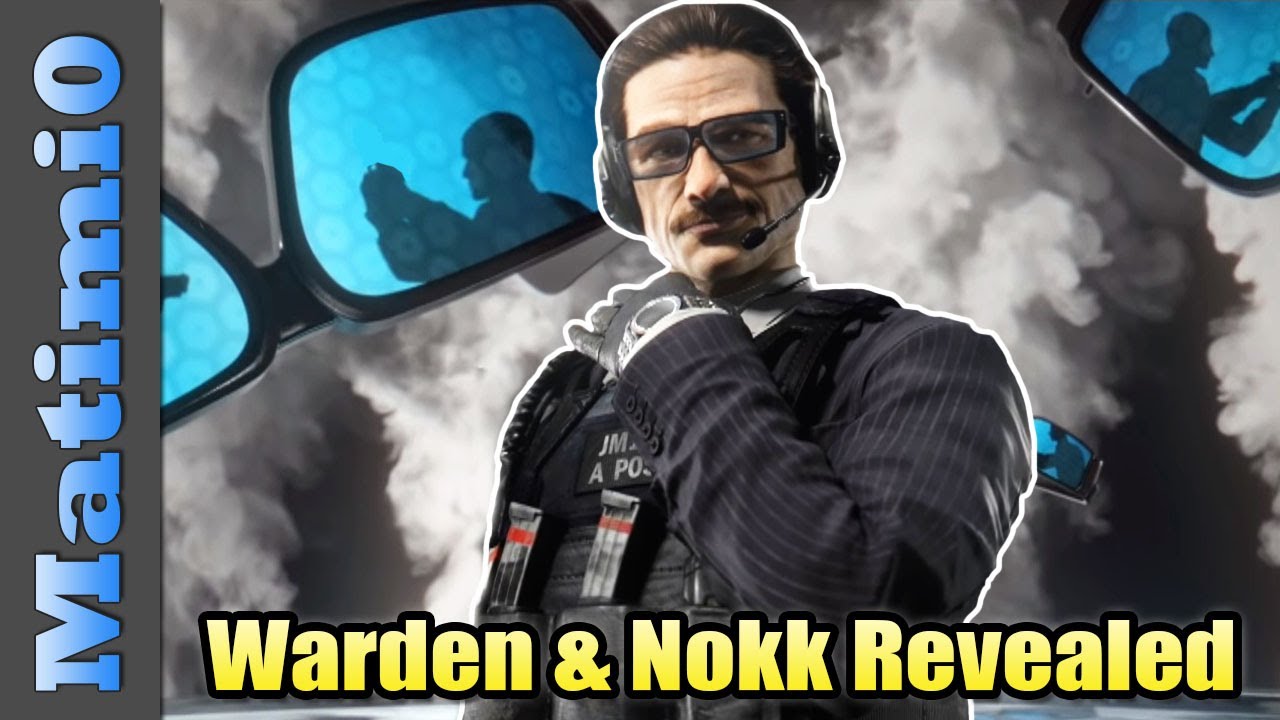 Warden & Nokk Operator Details - Rainbow Six Siege - YouTube