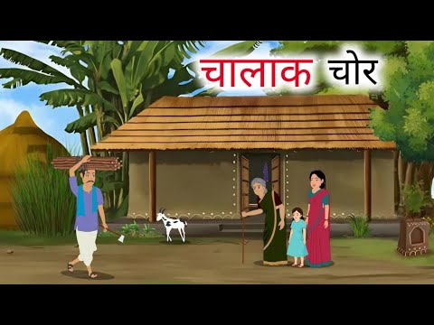 चालक चोर की कहानी। Chalak Chor | Cartoon kahani | Bedtime Stories in ...