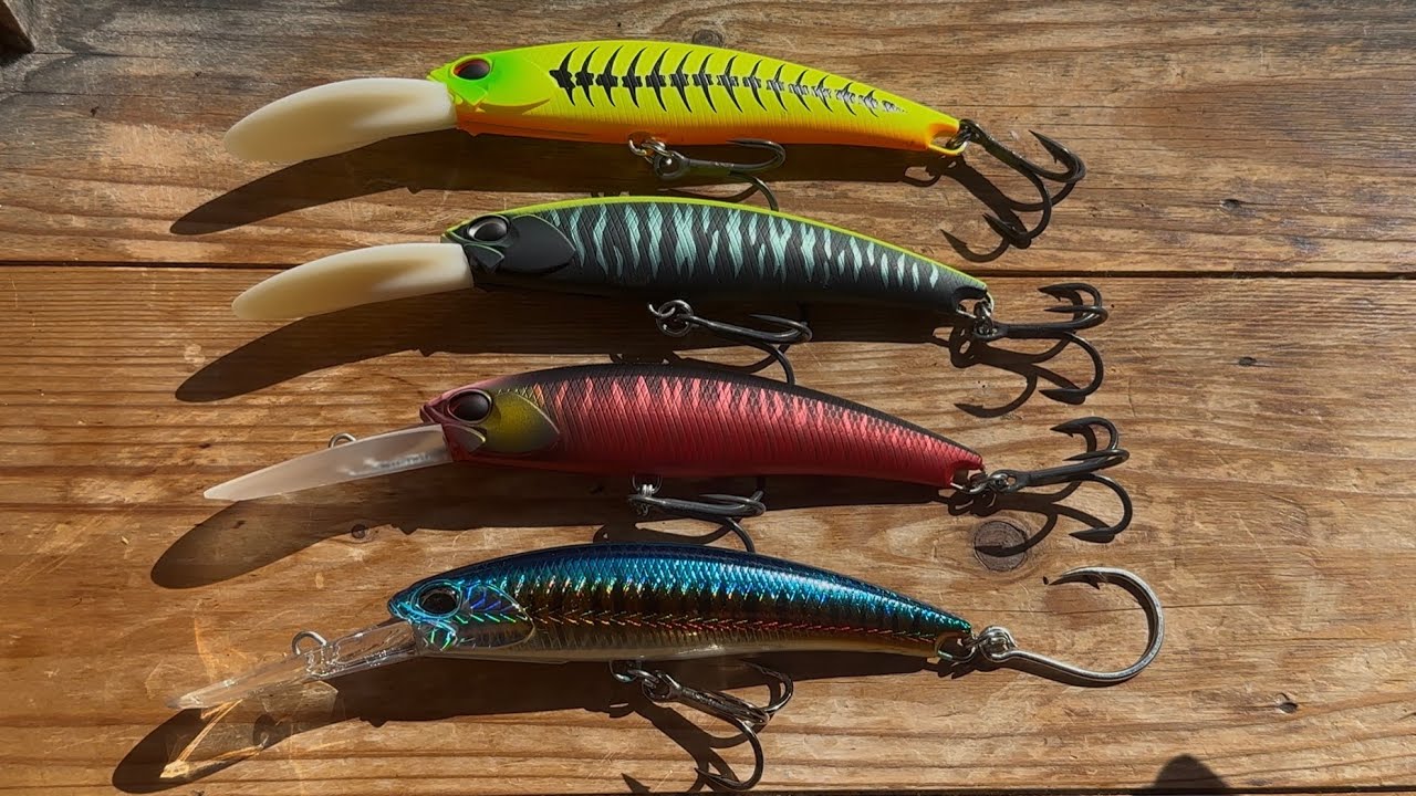 Duo Realis Fang Ops - Fangbait 120DW & 120SW deep divers- a quick once ...