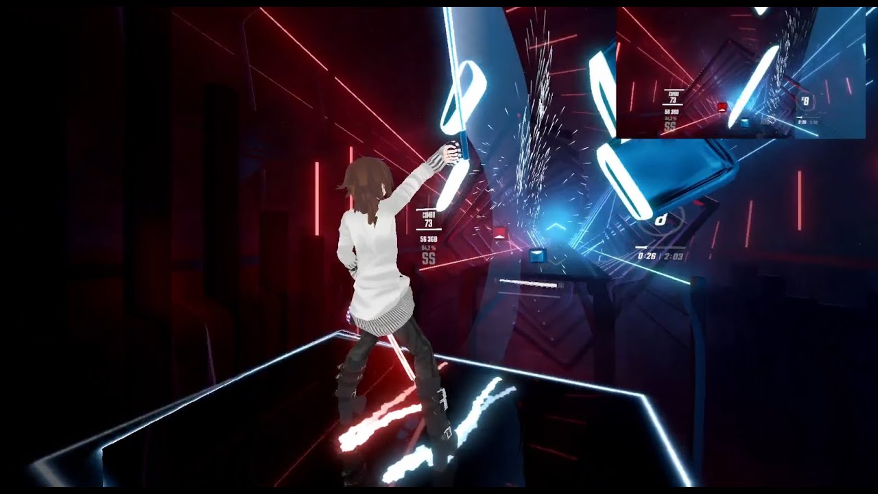 Beat Saber VR - Camellia - Chou*Chou*Kou*Soku*De*Mae*Sai*Soku!!! Speed*Star*Kanade - Hard - YouTube