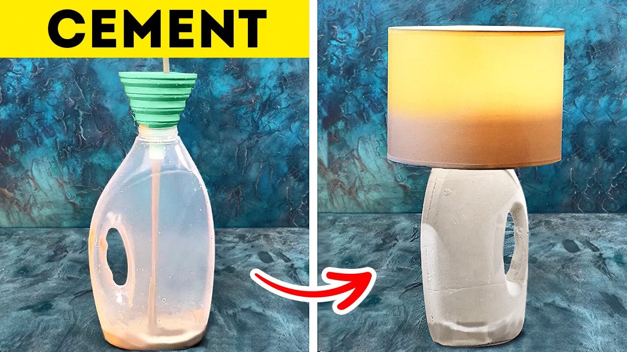 AMAZING CEMENT CRAFTS TO DECORATE YOUR HOME - YouTube