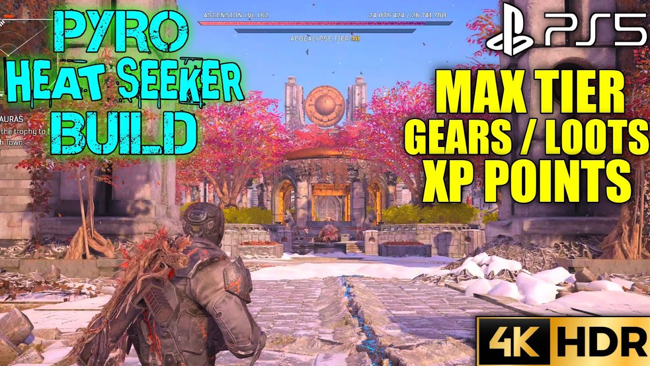 The Arboretum AP Pyromancer Heat Seeker Build OUTRIDERS WORLDSLAYER ...