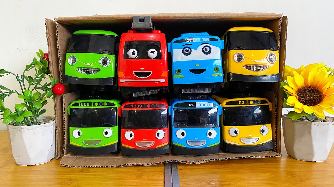 Tayo the Little Bus and Friends Tayo,Lani,Rogi,Gani and Frank - YouTube