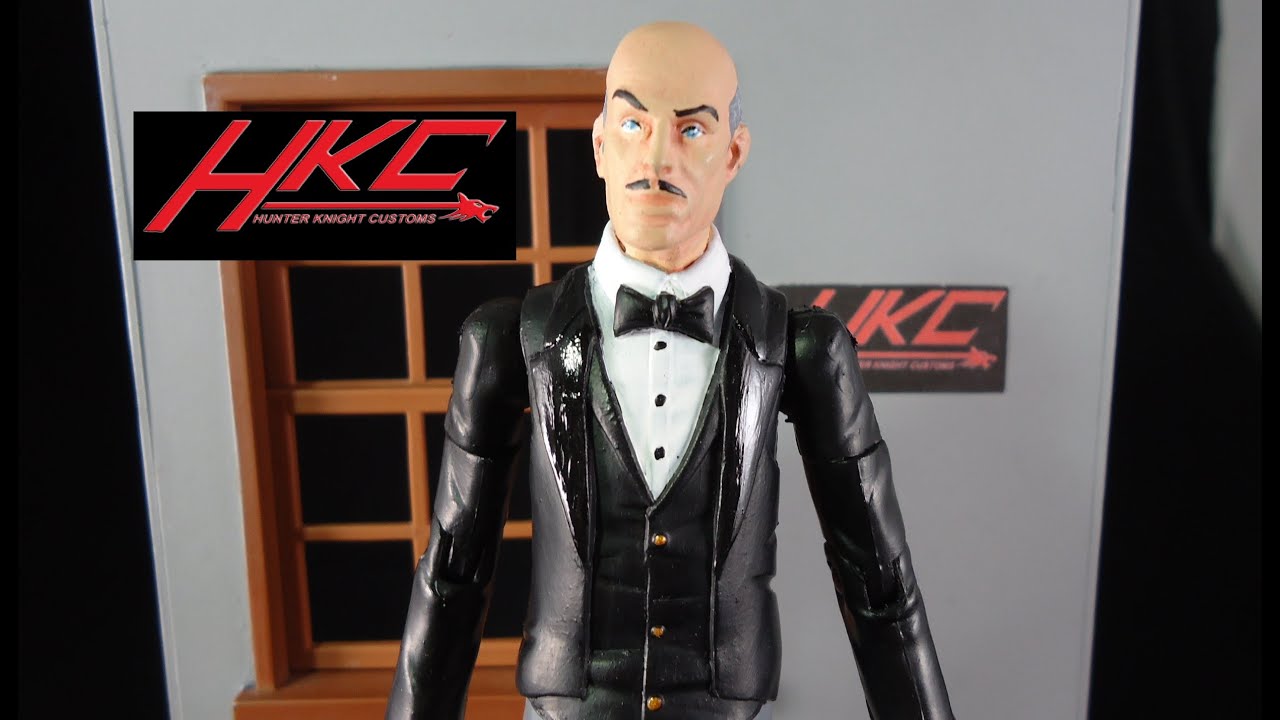 Custom ALFRED V 2.0 Dc universe classics action figure review by Hunter ...