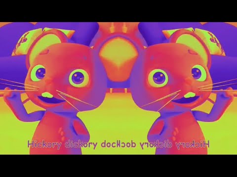 Hickory Dickory Dock Sparta Remix | Mouse Went Up 🐁 Distortion + Synth ...