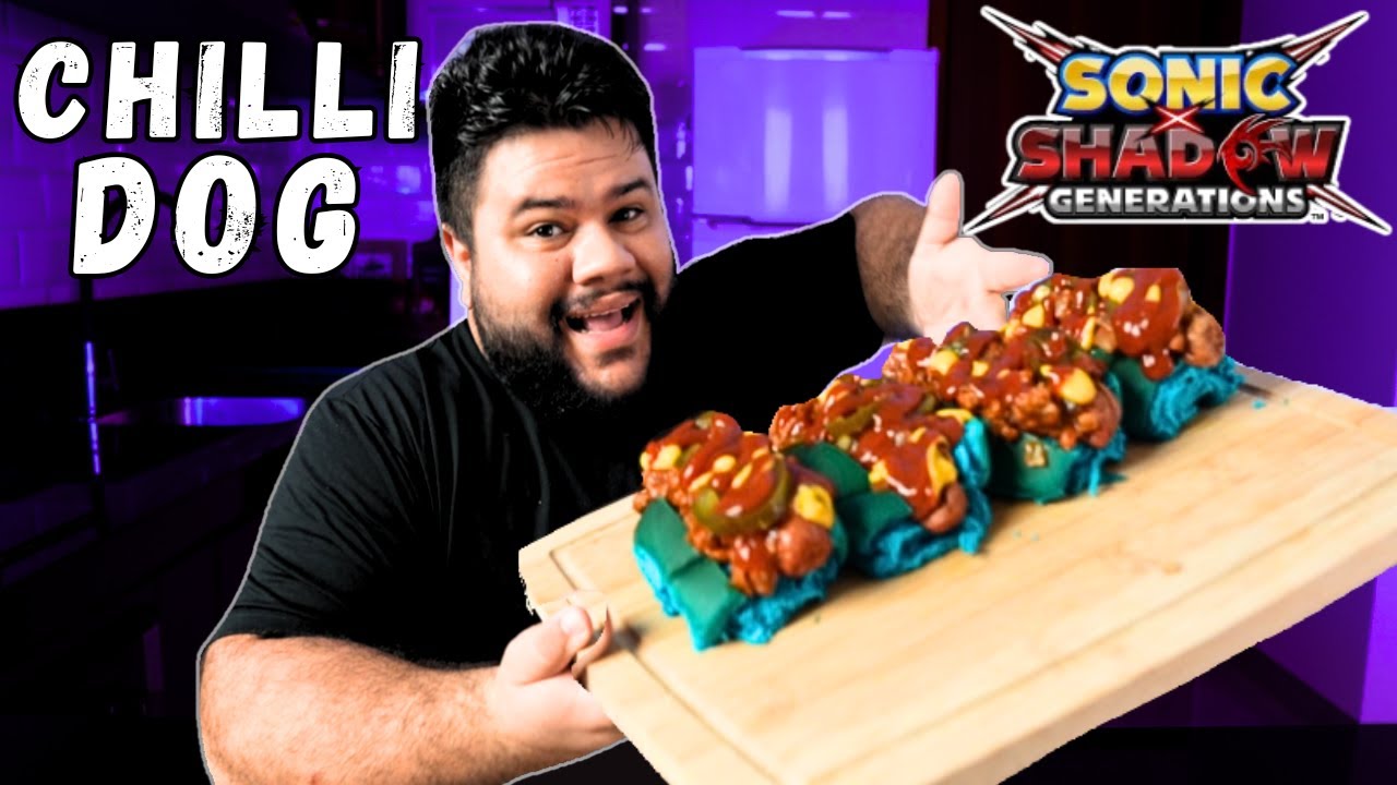 Fiz o Chilli Dog, o Hot Dog Preferido do sonic, | Sonic X Shadow ...
