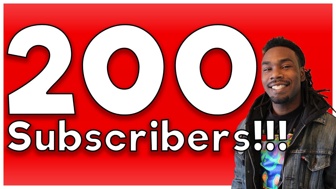 Thank You for 200 Subscribers! - YouTube