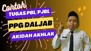 Contoh Tugas PBL/PjBL Analisa Materi Ajar Modul Pedagog... | Doovi