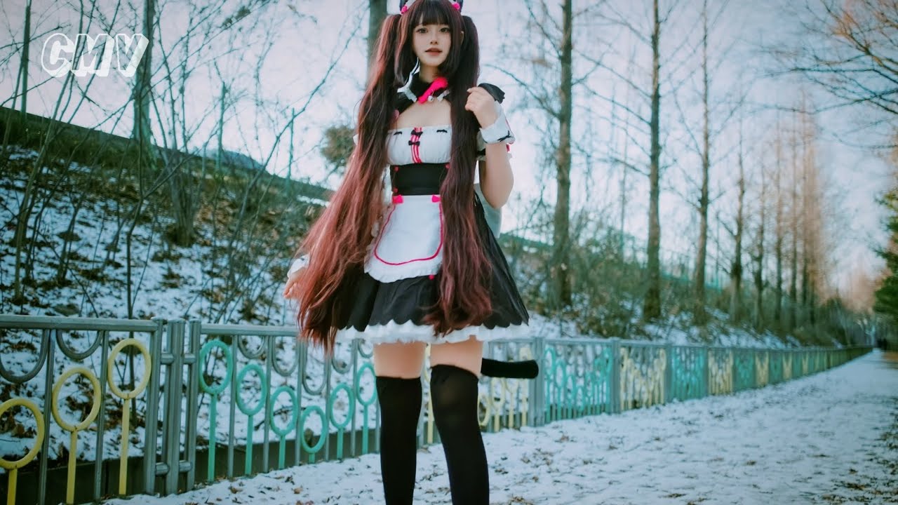 인간형 고양이 - 네코파라 쇼콜라 코스프레 Nekopara Chocola COSPLAY ネコぱら - YouTube