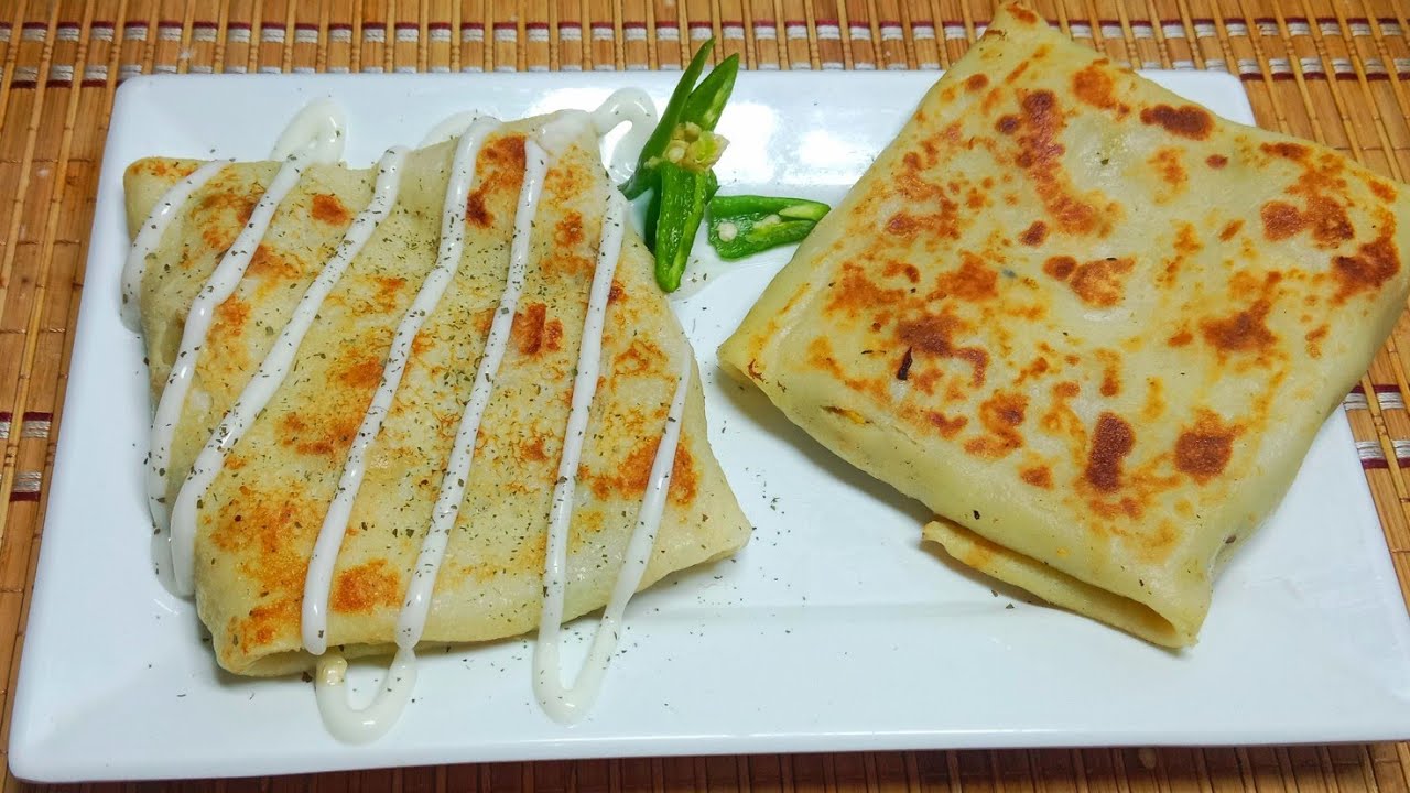 Special iftar recipe chicken tikka crepes|tasty and healthy breakfast ...