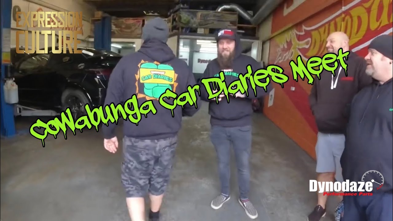 Cowabunga Car Diaries meet at Dynodaze - EXPRESSION CULTURE - YouTube