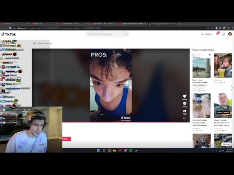 xQc reacts to insanely cringe TikToks (with chat)