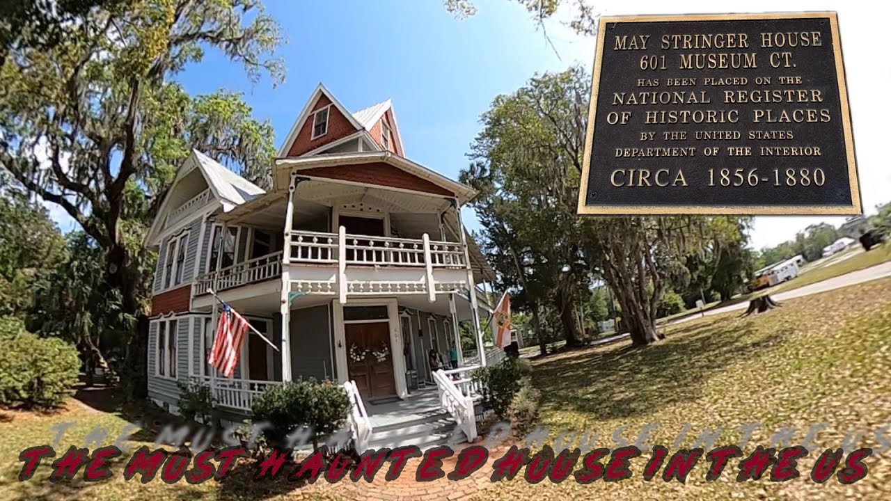 Touring the Most Haunted House in America- May-Stringer house - YouTube