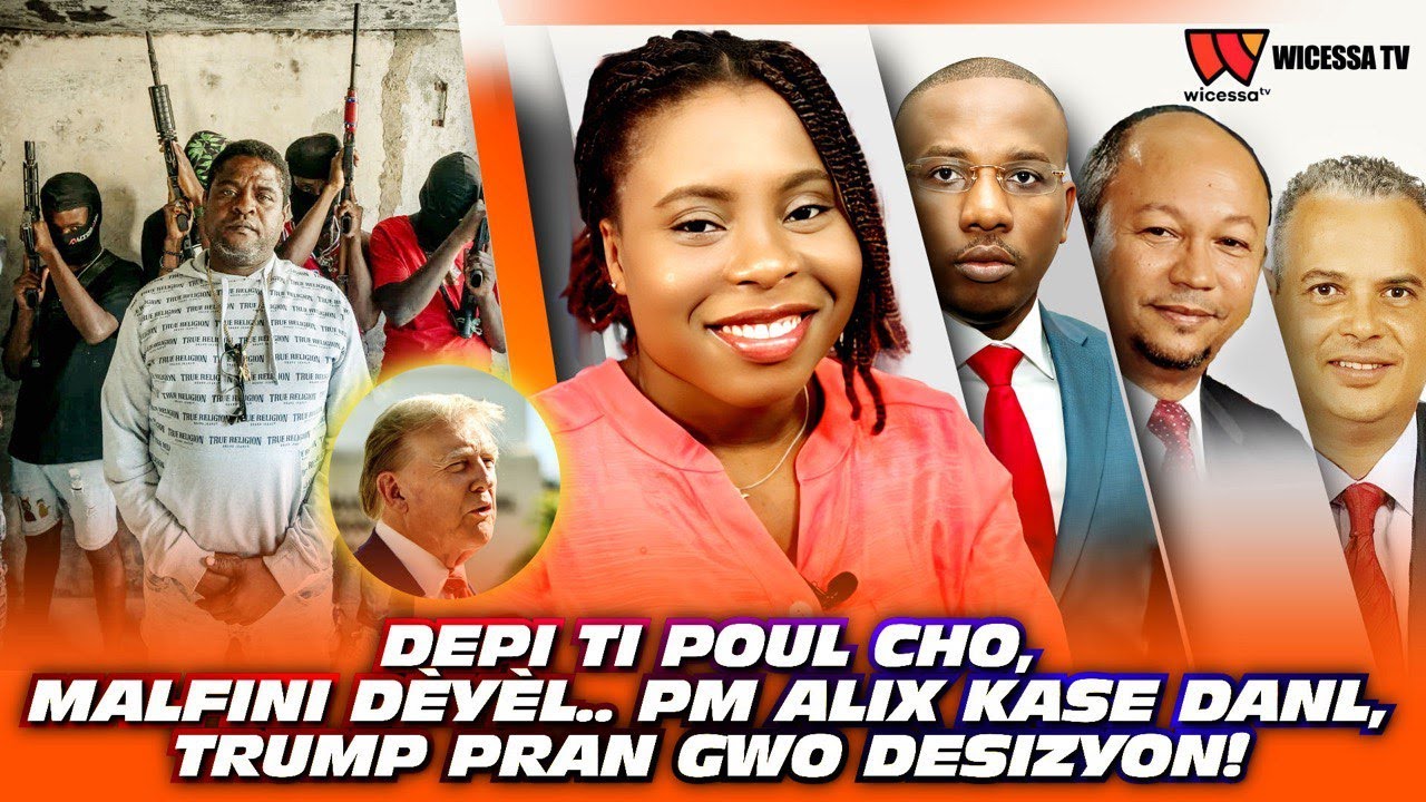 Depi Ti poul cho, malfini dèyèl..PM Alix kase danl, Trump pran gwo ...