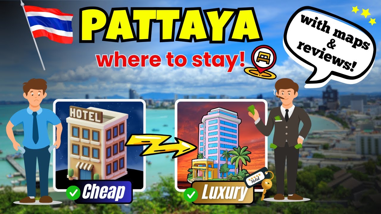 Top Areas and Stays in PATTAYA 🇹🇭! Best Guide with Maps 🗺️! - YouTube