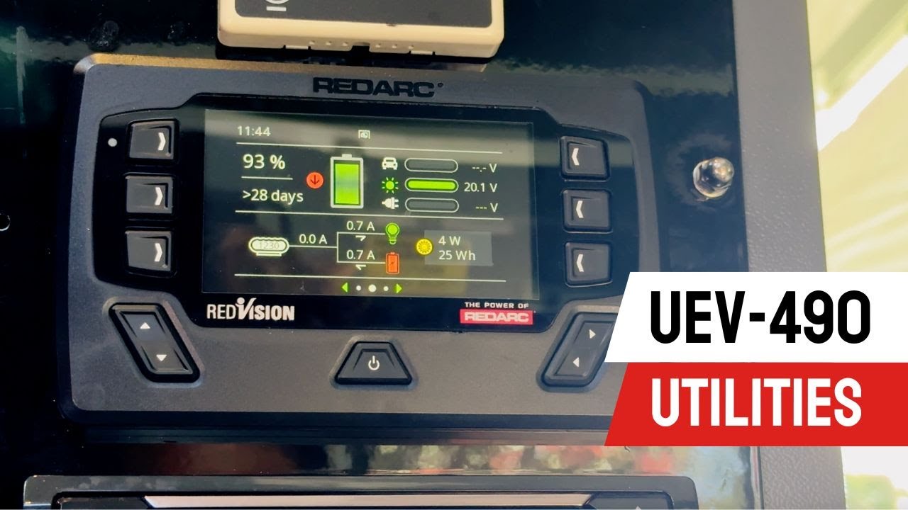 CONQUEROR UEV-490 | Overview Of The Utilities - YouTube