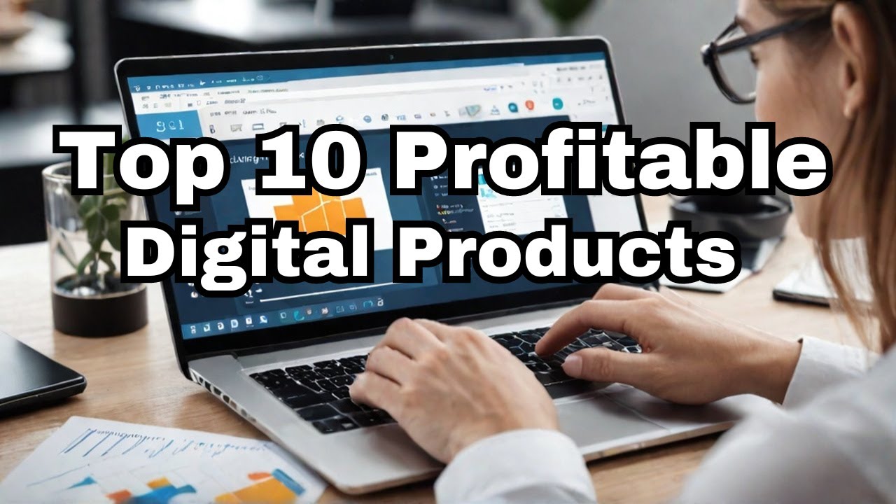 Discover the 10 Most Profitable Digital Products to Sell Online - YouTube