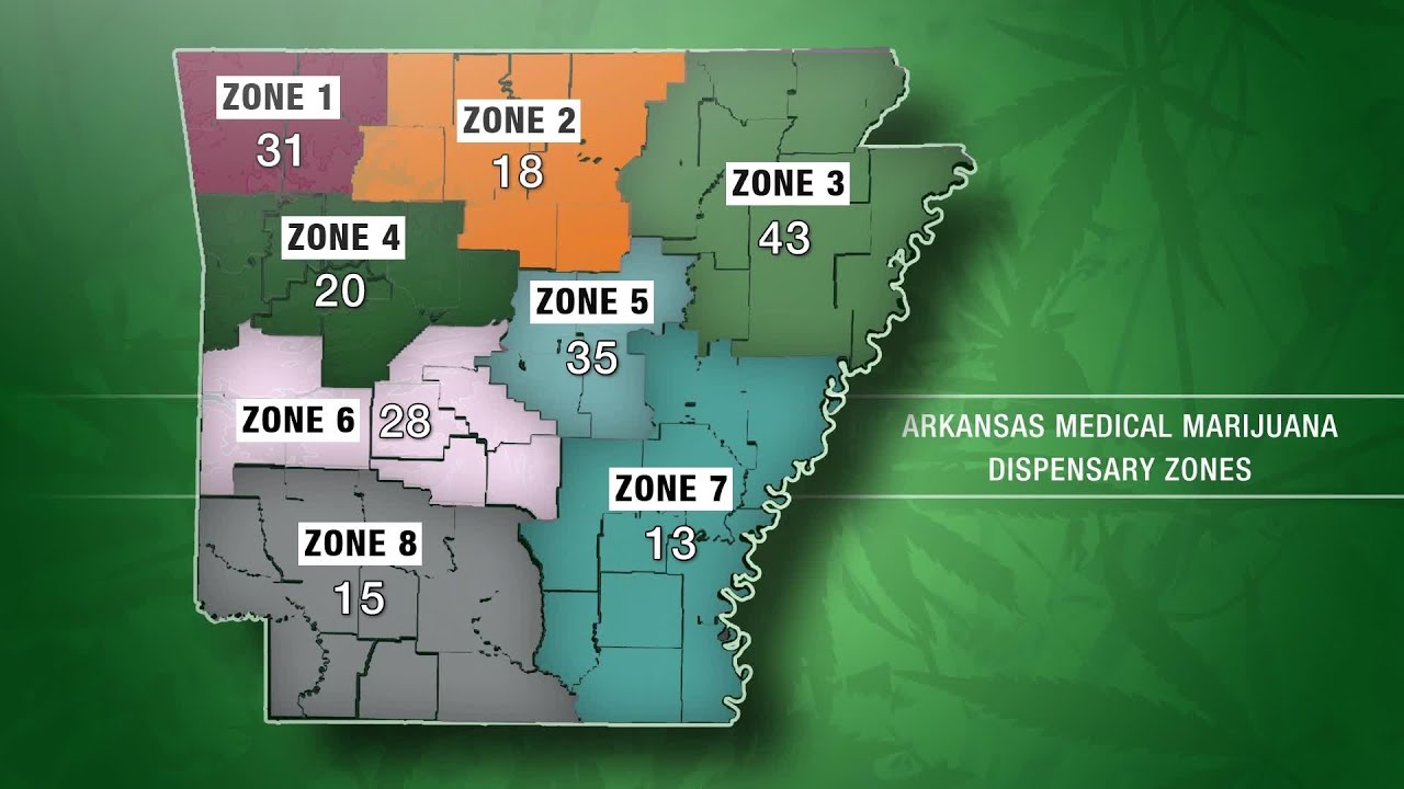Arkansas approved medical marijuana dispensaries - YouTube