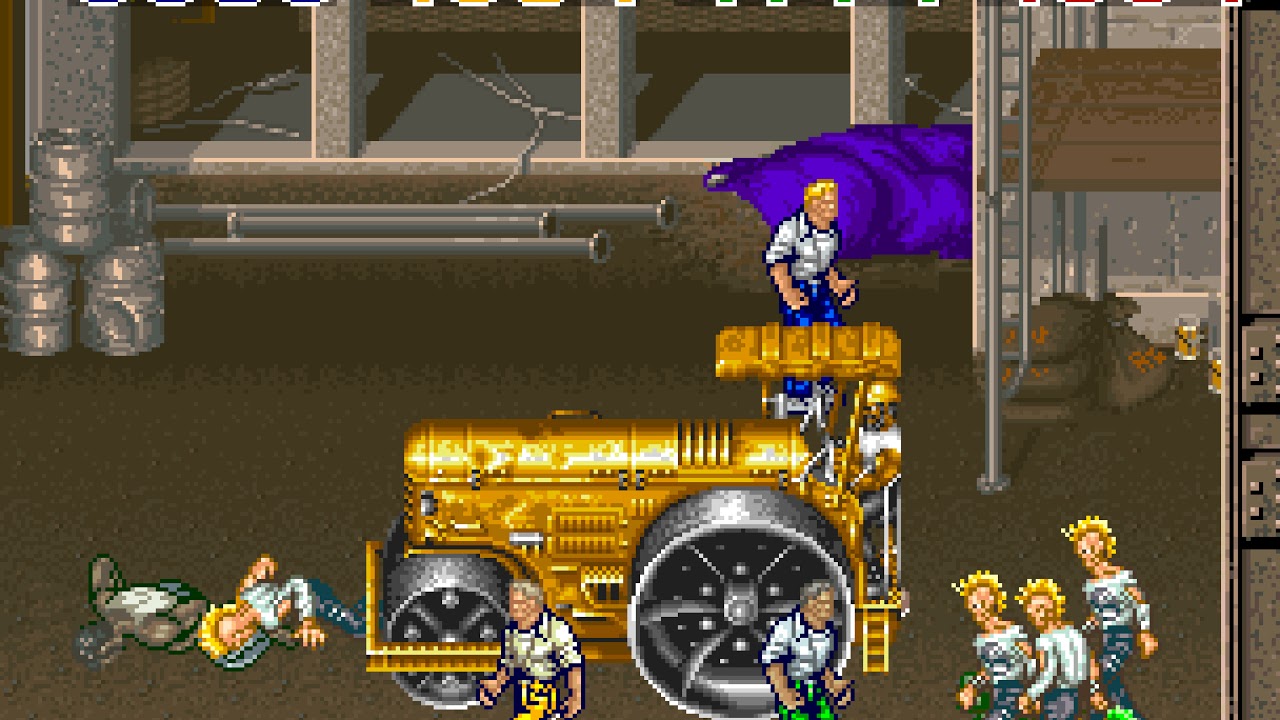 Crime Fighters arcade 4 player Netplay 60fps - YouTube