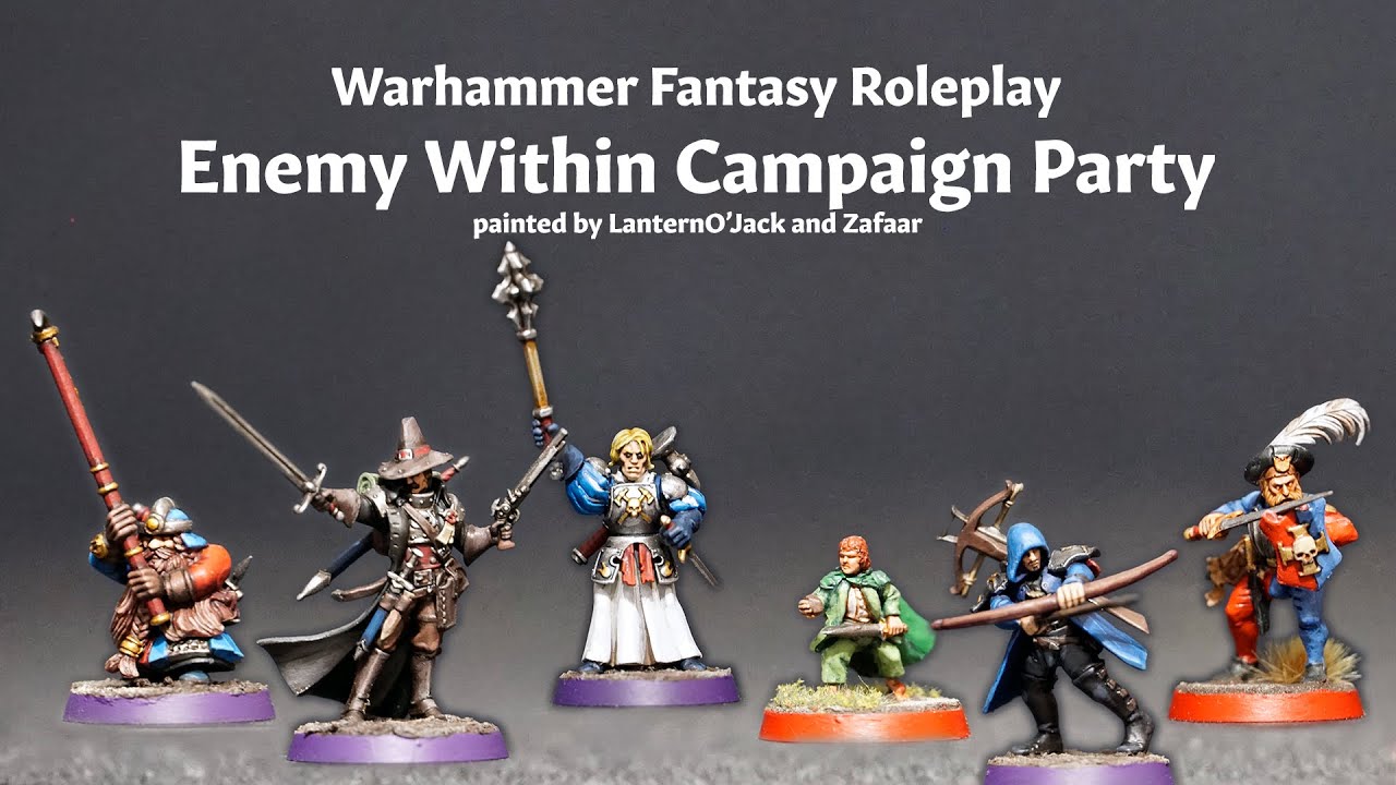 Warhammer Fantasy Roleplay - The Enemy Within Campaign Party - YouTube