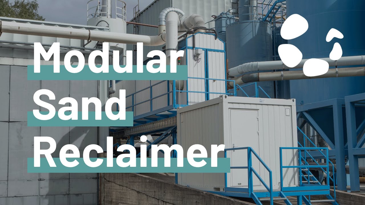 Modular Sand Reclaimer by Resand Oy (earlier Finn Recycling Oy) - YouTube