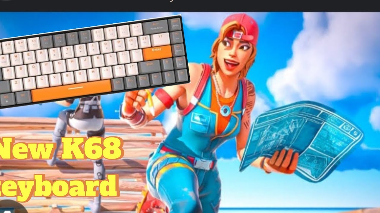 NEW K68 mechanical keyboard testing! - YouTube