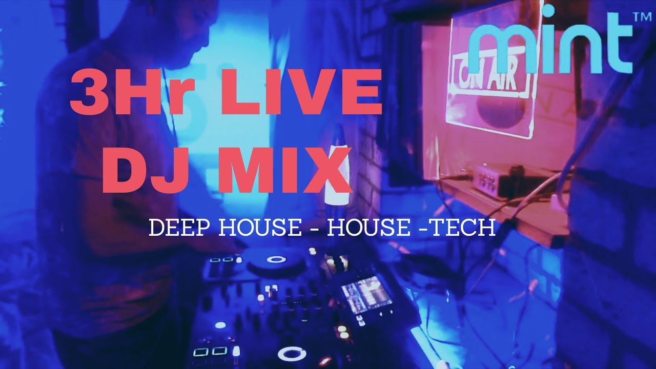 3 hour live house music DJ mix, House music, techno, Deep House ...