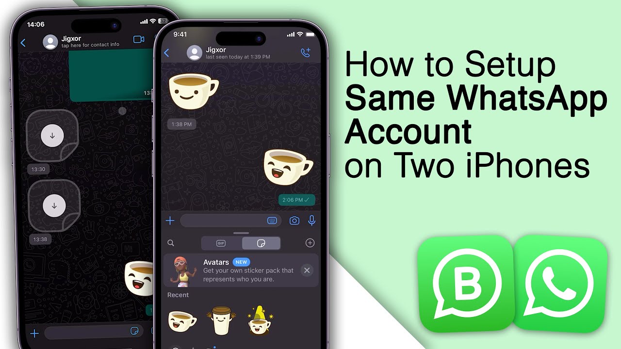 How to Setup same WhatsApp Account on two iPhones! [2024] - YouTube